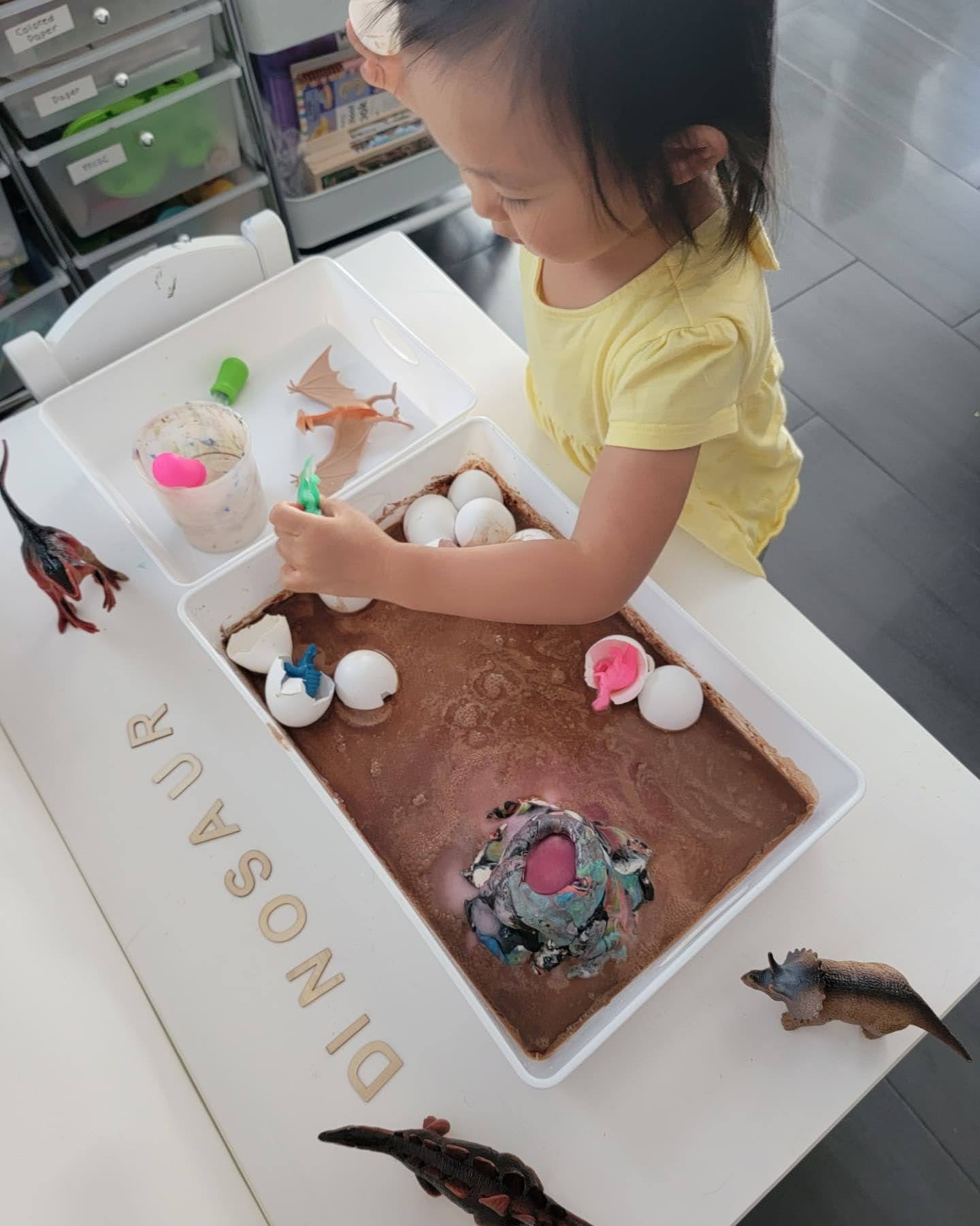 Dinosaur Volcano - Learning from Playing