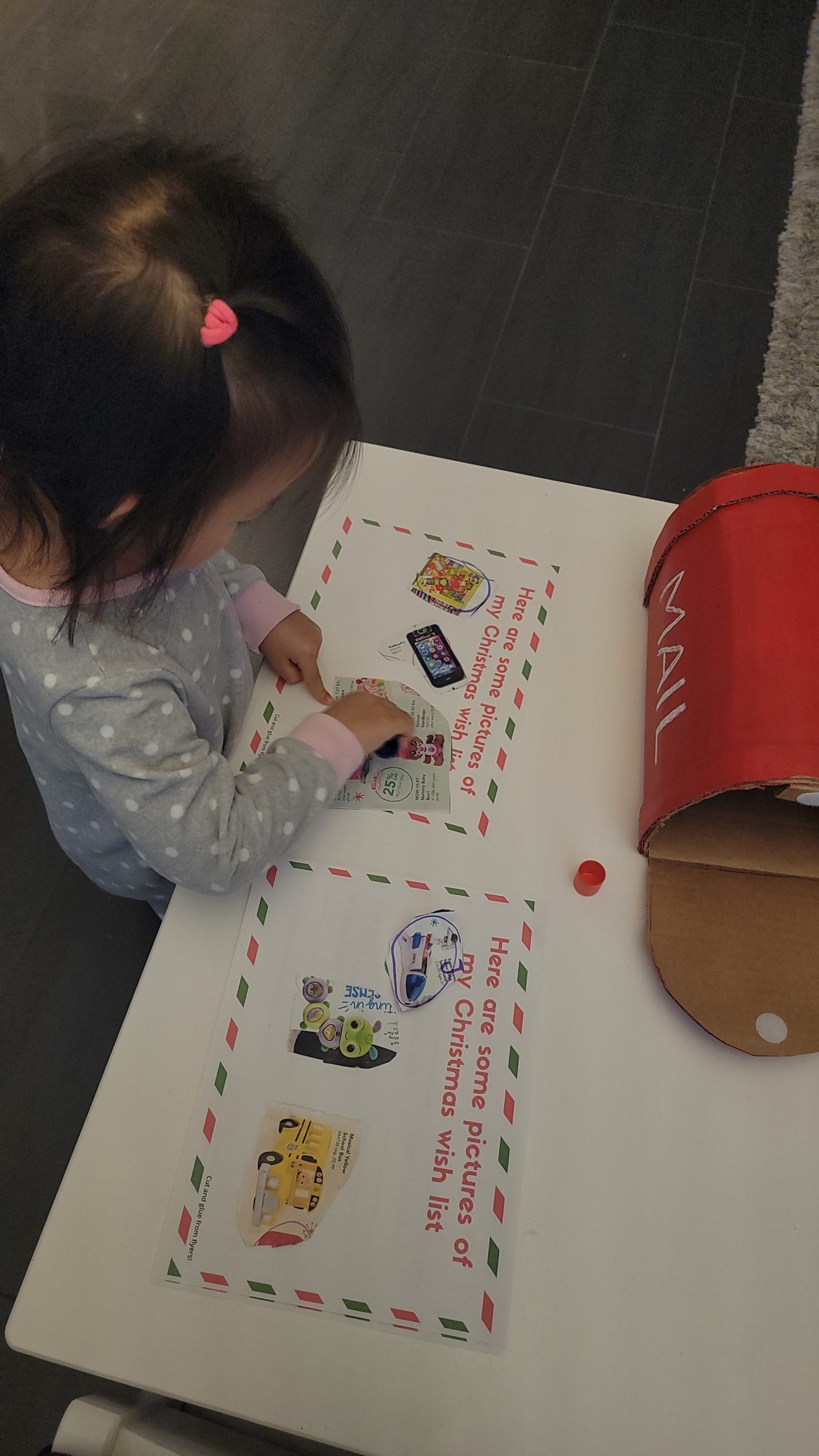 Letters to Santa - Learning from Playing