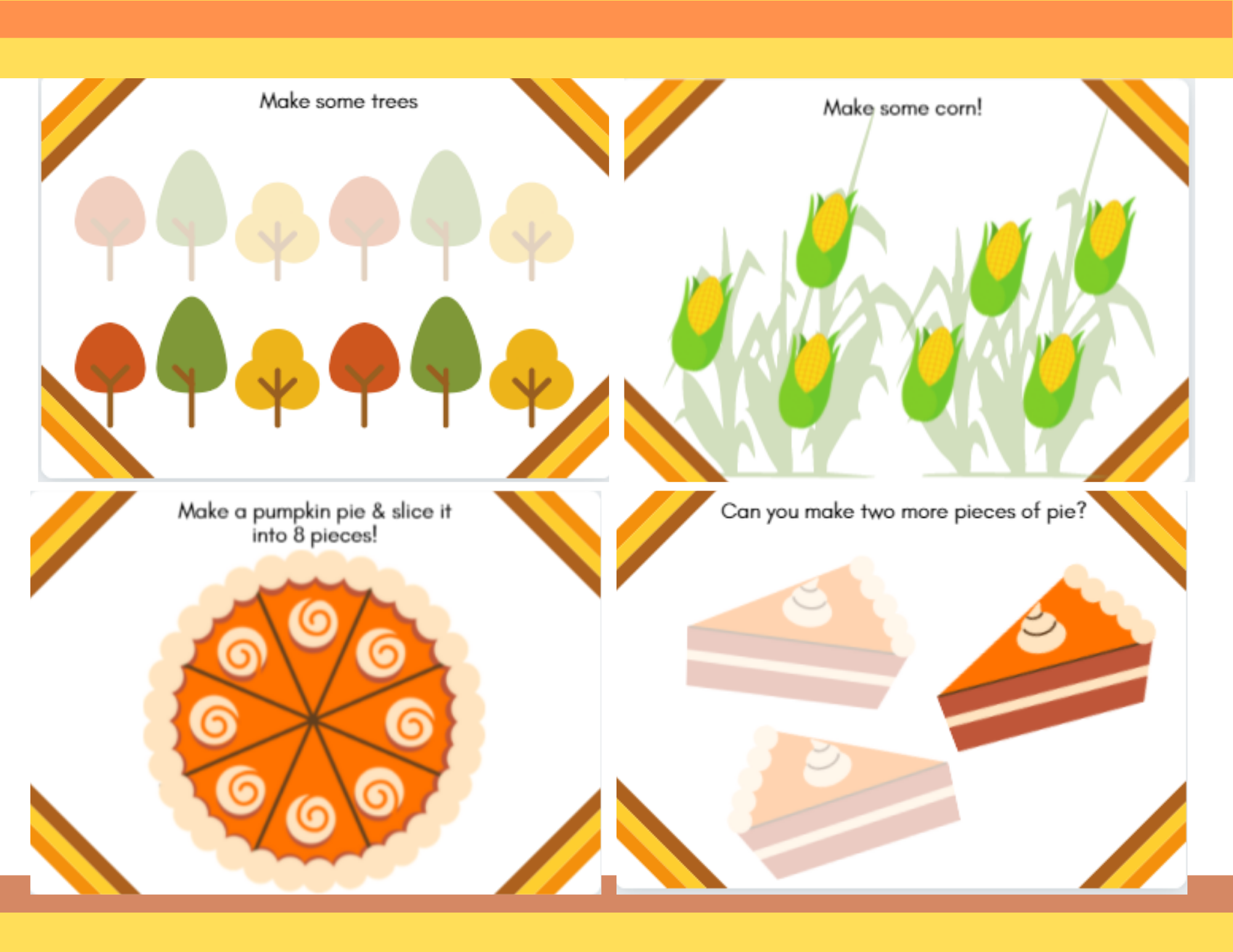 FREE Printable – Thanksgiving Learning Pack - Learning from Playing